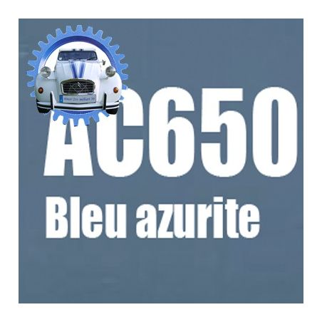 Peinture bleu Azurite AC650 400ml aérosol 2CV