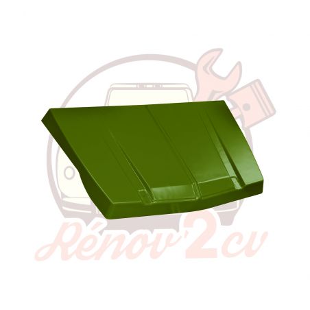 Capot nouveau modèle Méhari vert Montana