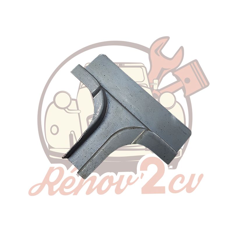 Gousset traverse centrale droite 2CV