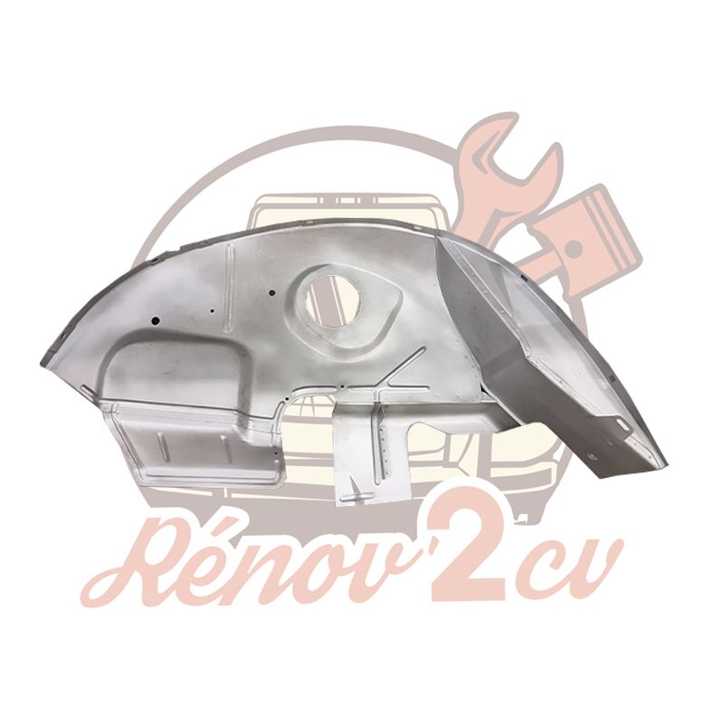 Intérieur aile avant gauche Dyane côté conducteur