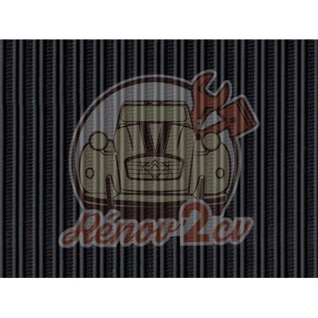 Capote 2CV gros grain noire RENOV 2CV