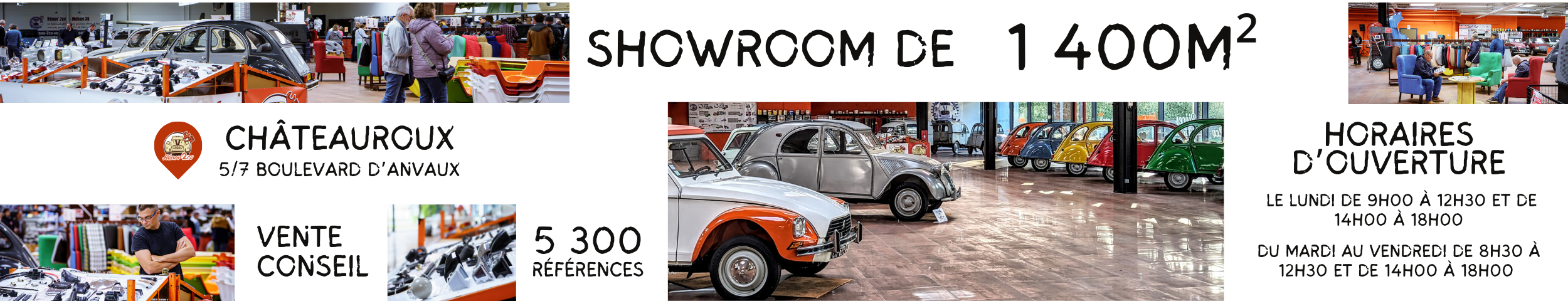 Pièces détachées 2cv et dérivés Citroën